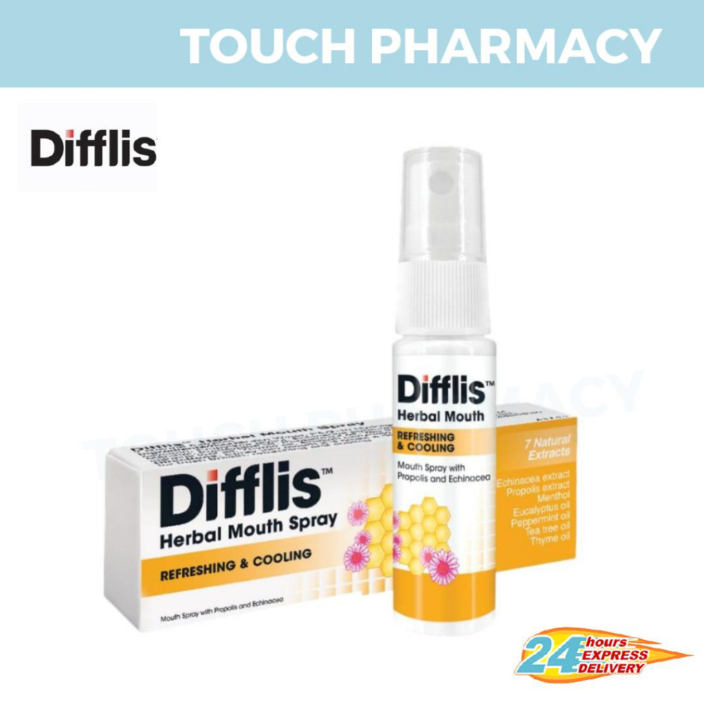 DIFFLIS Herbal Mouth Spray 15ML difflam (EXP 10/2026) | Shopee Malaysia