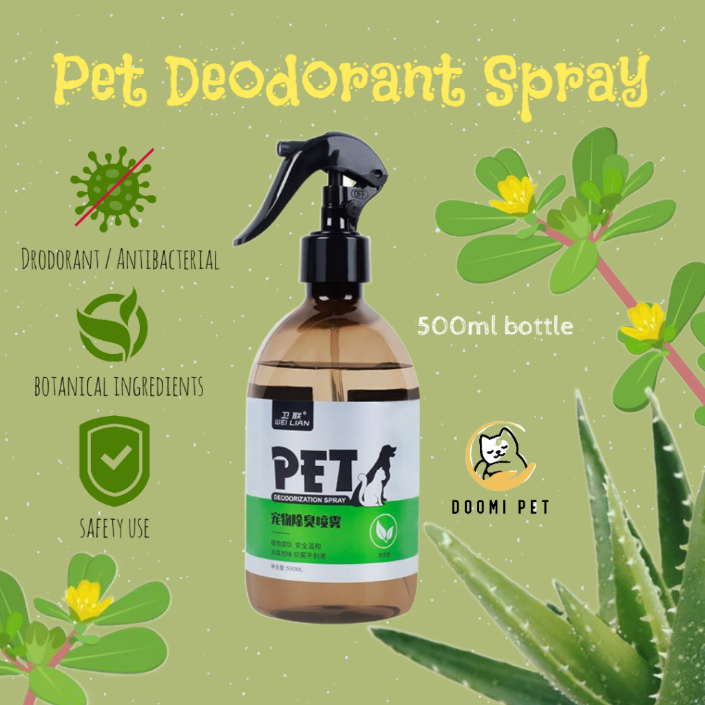 Doomi Pet 500ml Deodorizing Spray Safe & Non-Toxic | Shopee Malaysia