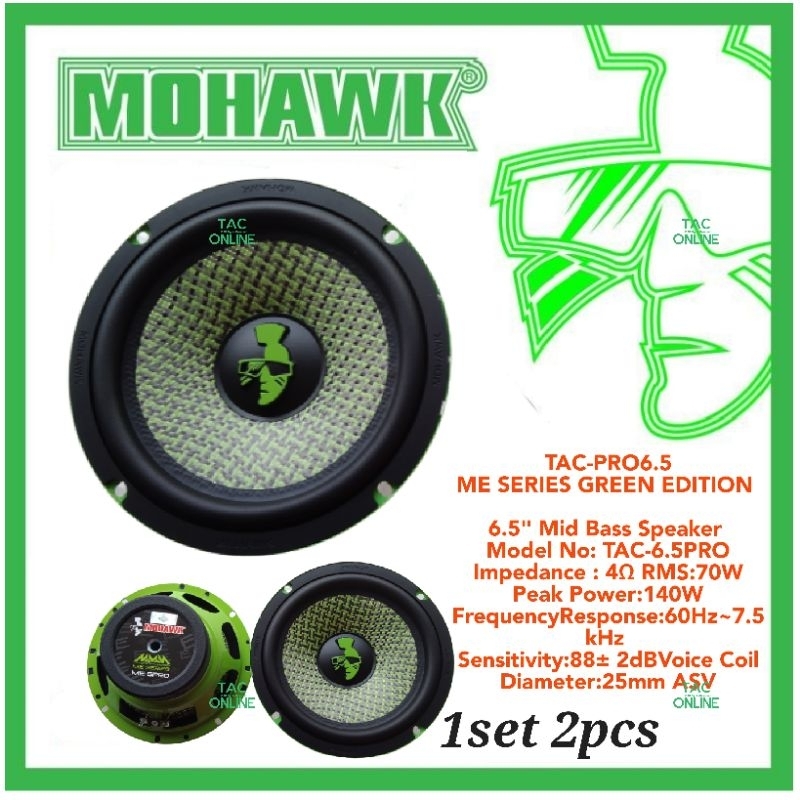 2pcs/set Mohawk Super Bass Mid Speaker Kevlar Voice Cone Mid bass ...