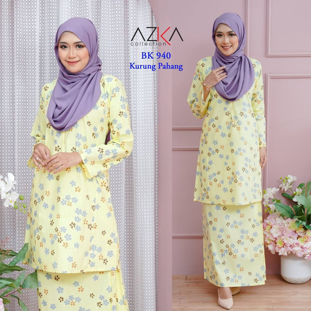 Baju Kurung Pahang Berpoket v13 by AZKA COLLECTIONS 🌼 baju kurung pesak ...