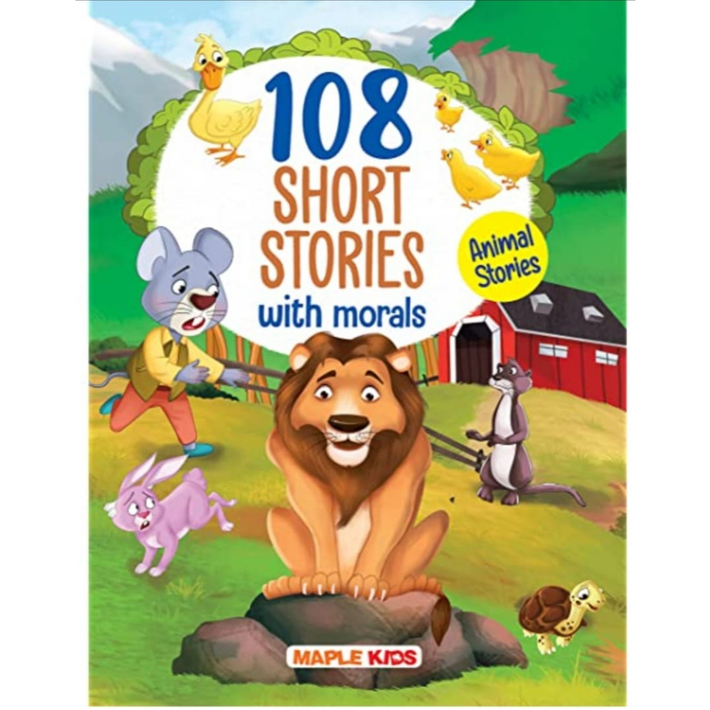 108 Animal Stories & 108 Bedtime Story Book for Kids Age 5 to 12 Buku ...