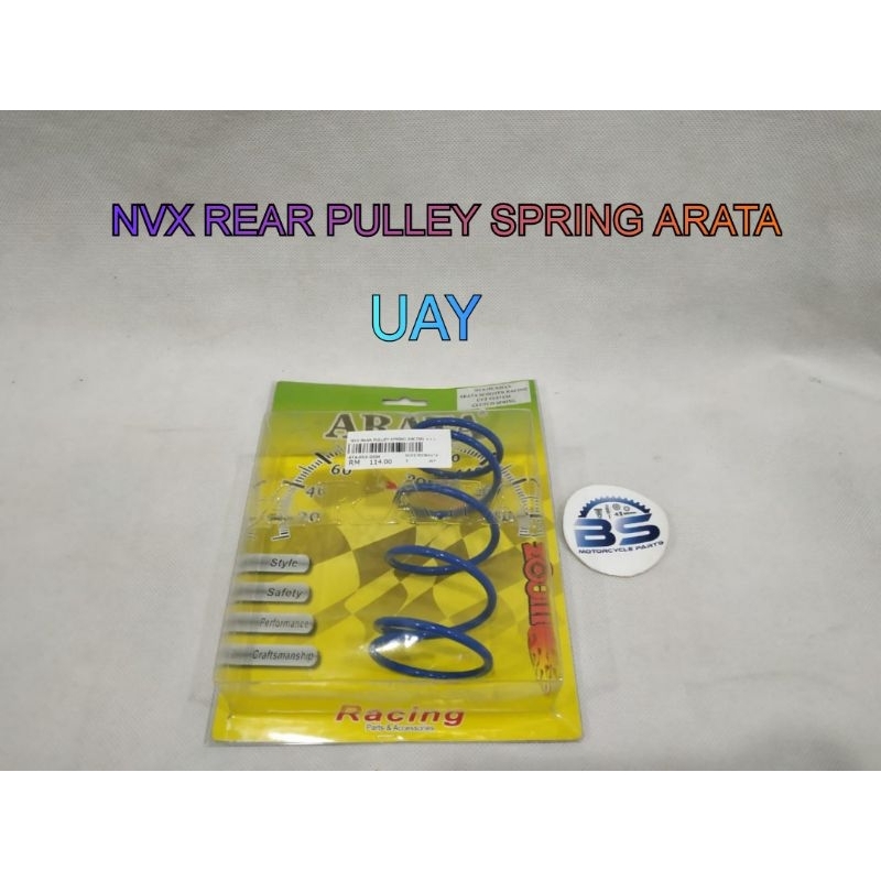 YAMAHA NVX Rear Pulley Spring Racing Arata | Shopee Malaysia