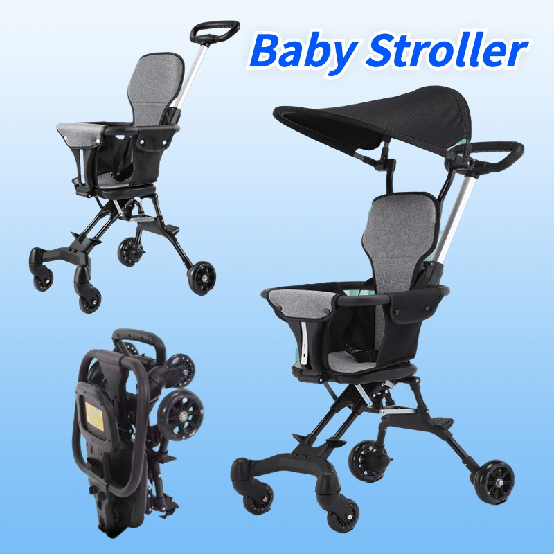 2-Way Magic Stroller Foldable Stroller Folding Stroller Ultra ...