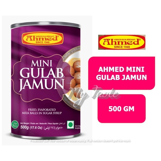 AKHM Mini Gulab Jamun 500gm (Manisan Pakistan) | Shopee Malaysia