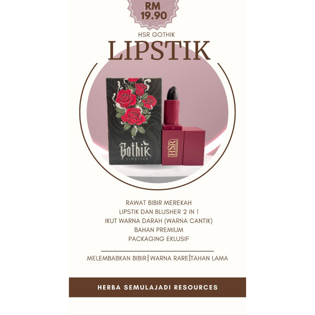 💯ORIGINAL HQ💯INAI CHE TA SERBUK INAI ASLI BY CHE TA | LIPTINT ANAS |LIPSTICK MAWAR HITAM ...