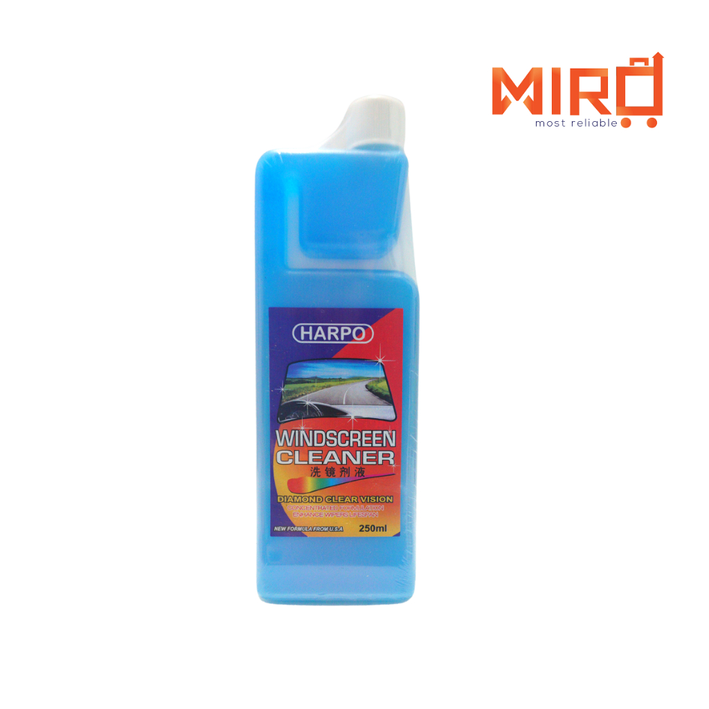 WINDSCREEN CLEANER / DAIMOND CLEAR VISION 'HARPO' 250ML ( MRIO MALL ...