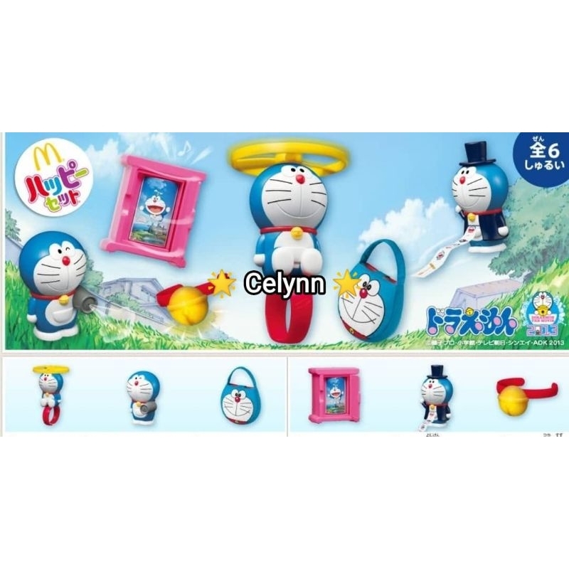 Mcdonalds Mcdonald's Mcd Happy Meal Vintage Toy Doraemon 2013 | Shopee ...