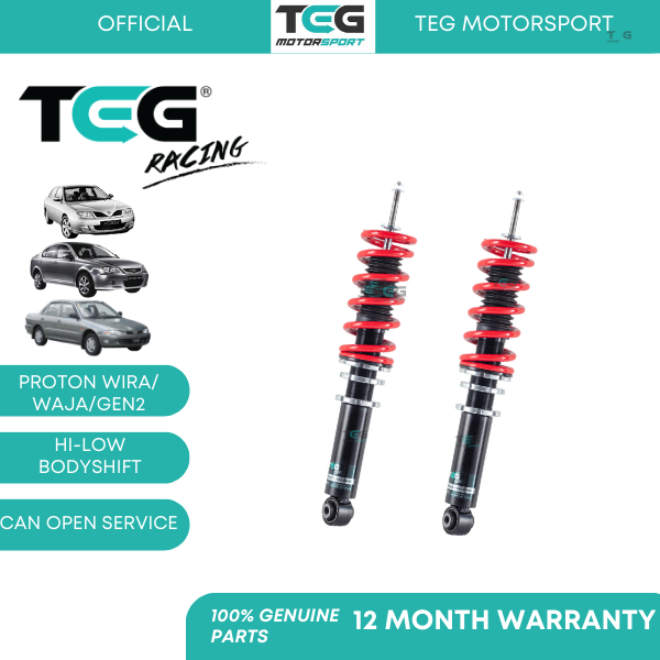 🔥BOLEH SERVICE🔥 Proton Wira/ Waja/ Gen2/ Persona TEG RACING Adjustable ...