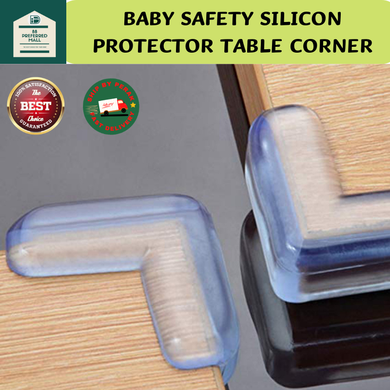 Transparent Anti-collision Angle PVC Pad Child Safety Corner Guard Baby ...