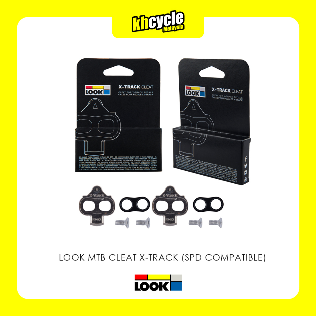 Look MTB Cleat X-Track (SPD Compatible) | 00018234 | Shopee Malaysia