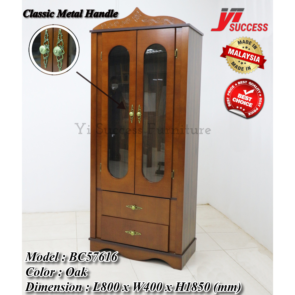 Yi Success High Display Cabinet (Setup) / Hall Cabinet / Almari Hiasan ...