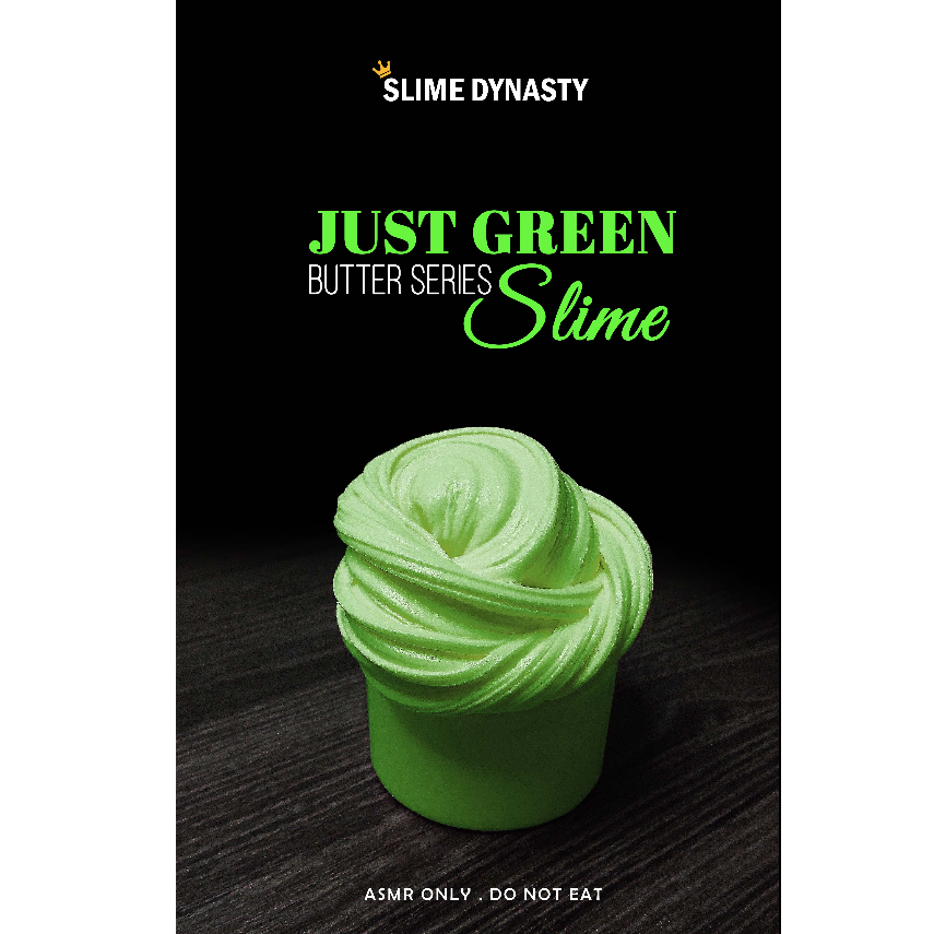 Just Green Slime 4 oz (Butter Slime) | Shopee Malaysia