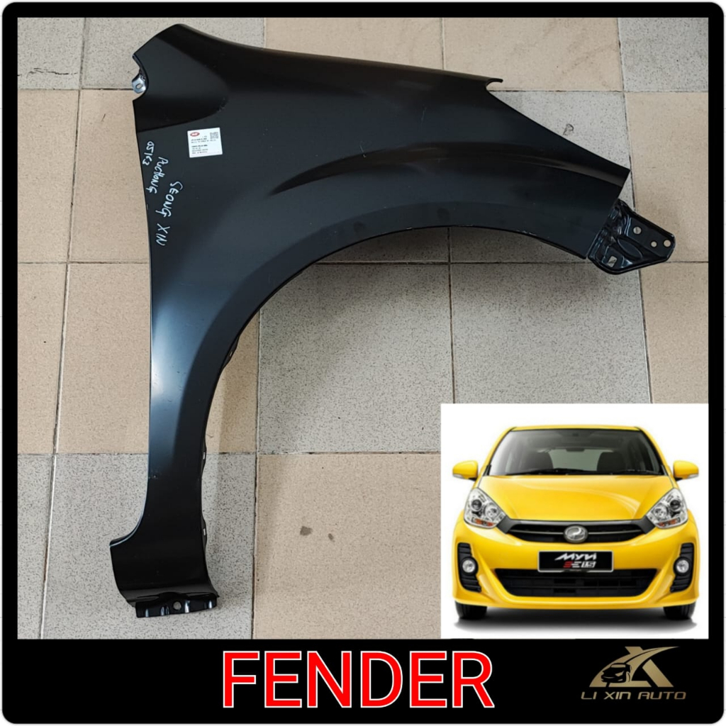 PERODUA MYVI LAGI BEST / ICON 2011-2017 FRONT FENDER,MUDGUARD | Shopee ...