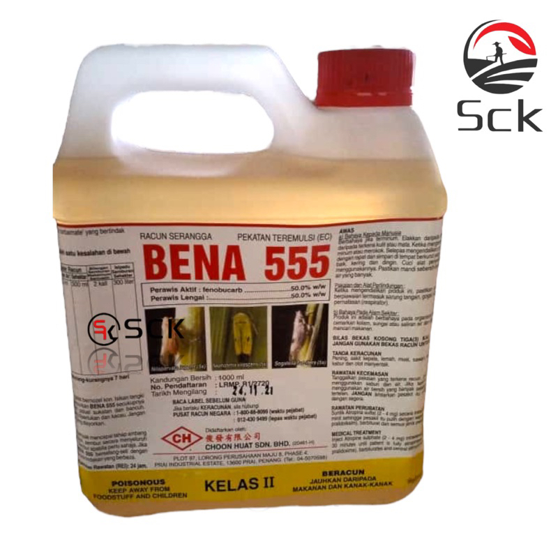 Bena 555 4LITER /Racun Serangga/fenobucarb 50% | Shopee Malaysia