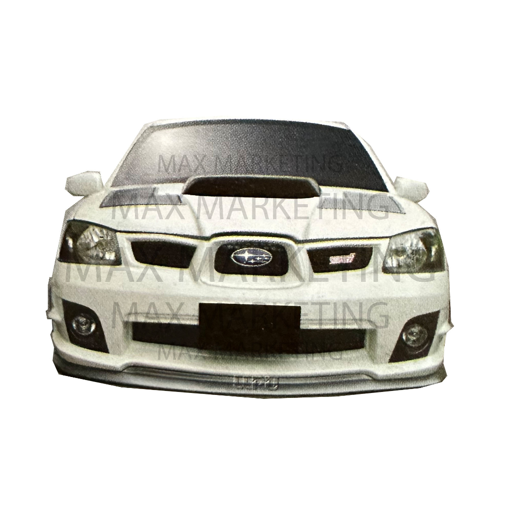 PROTON SAGA BLM FRONT V LIP SUBARU V9 (PU GETAH ) SKIRT LIP BODYKIT ...