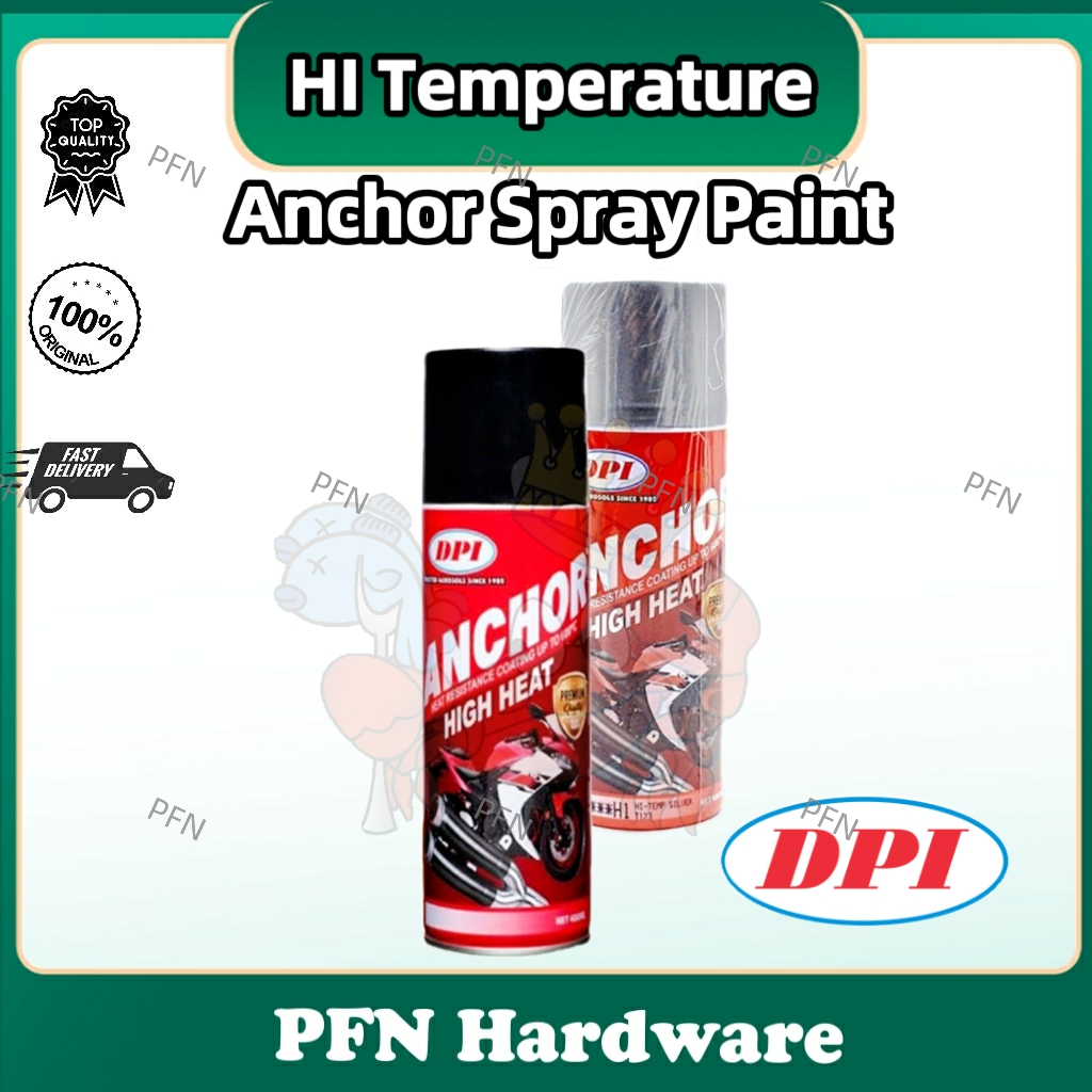 DPI Anchor HI Temp High Temperature 600'C Spray Silver H1*** / H2 ...