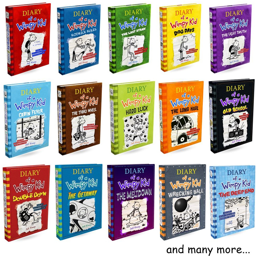 Diary of A Wimpy Kid 1 - 20 and Special Edition By Jeff Kinney [Kids ...
