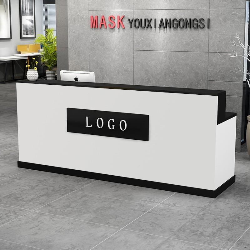 Counter Kaunter Modern Cashier Counter Receiption Counter Front Desk ...