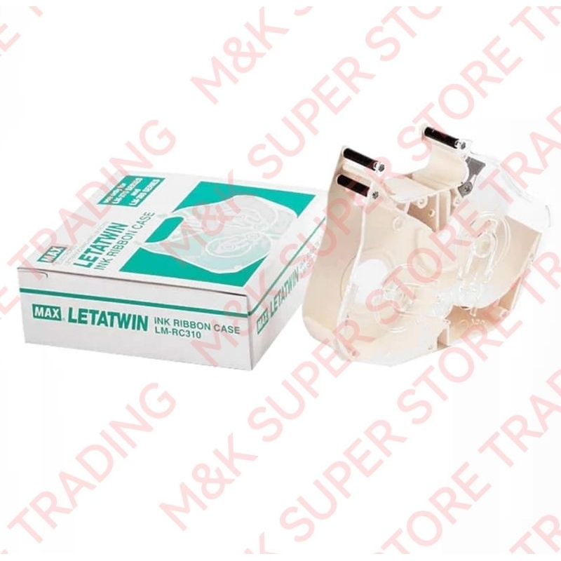 MAX LETATWIN INK RIBBON CASE ONLY LM-RC310 FOR USE MACHINE MODEL LM ...