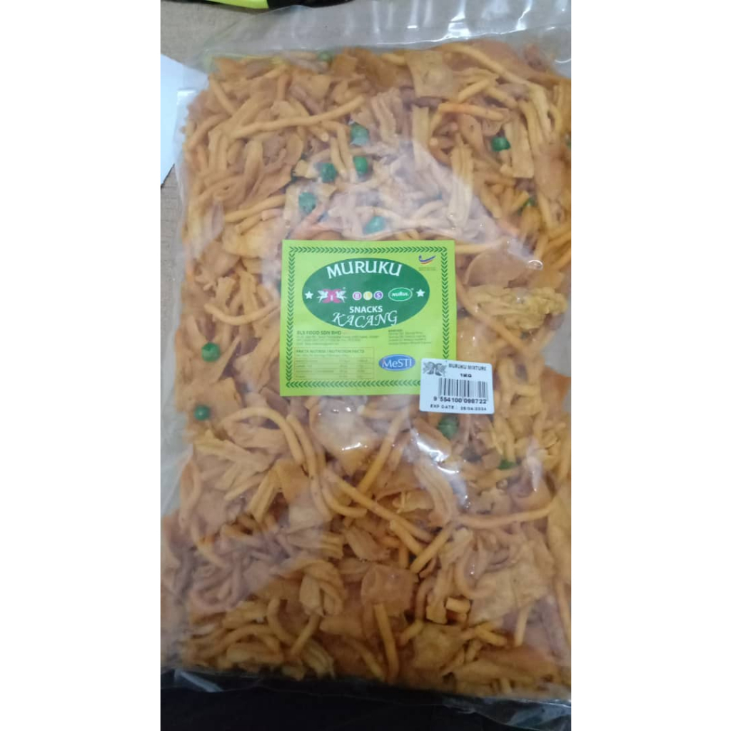 MURUKU SNACKS KACANG 1KG (SMALL MIXTURE) | Shopee Malaysia