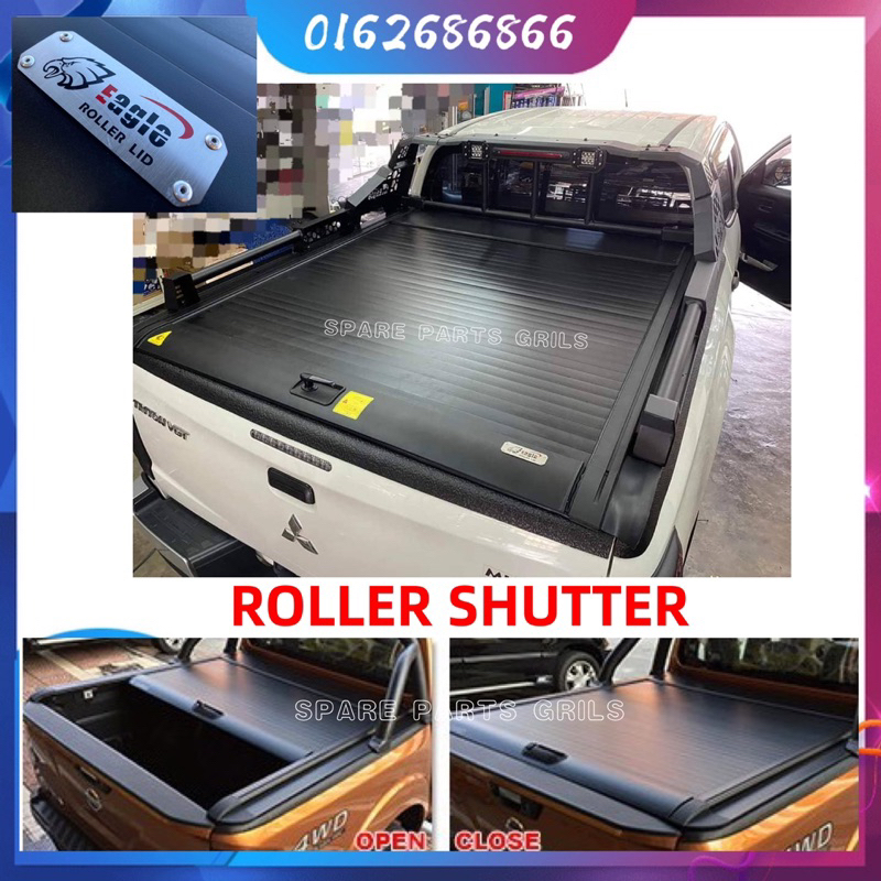 EAGLE ROLLER SHUTTER REAR COVER HILUX VIGO REVO RANGER T6 T7 T8 T9 DMAX ...