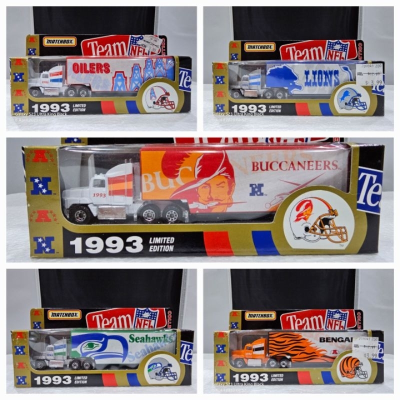 Matchbox Limited Edition Team NFL Transporters Series (Read Discription ...