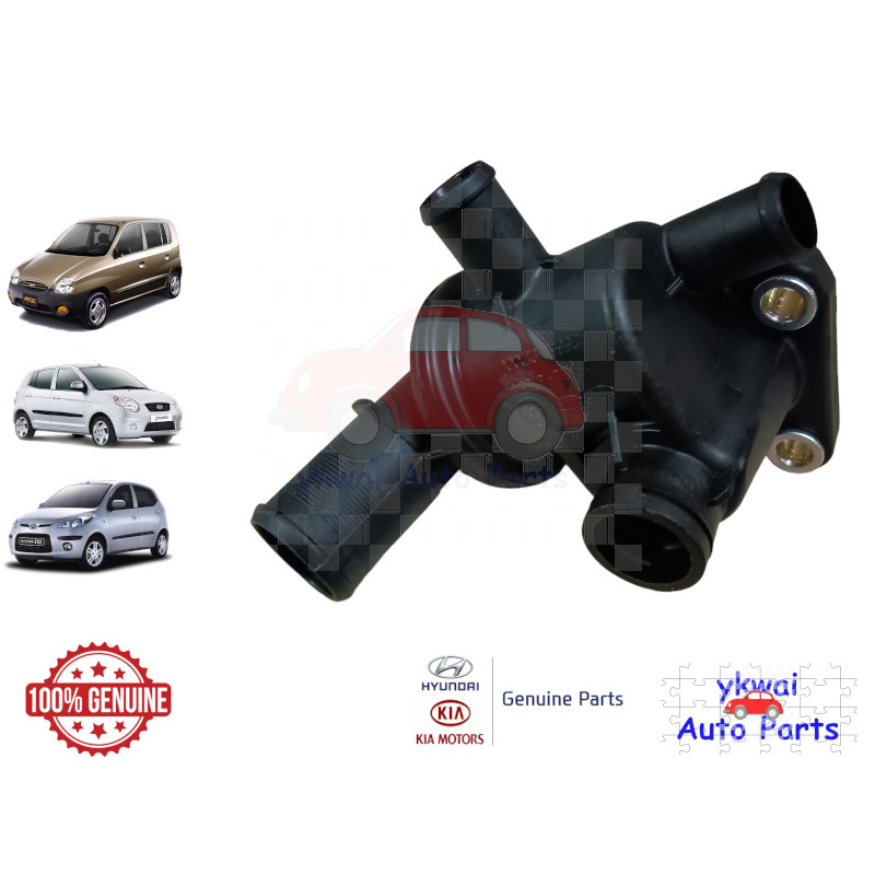 Genuine Hyundai Thermostat Housing Water Outlet for Kia Picanto SA ...