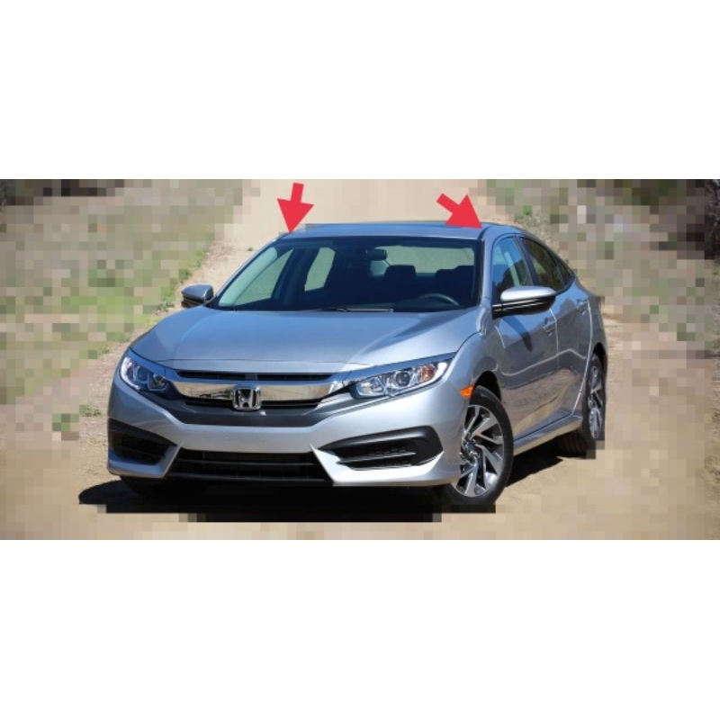 ORIGINAL HONDA CIVIC FC TEA (2016-2019) ROOF MOULDING RUBBER GETAH BUMBUNG 74306-TEA-T01 74316 ...