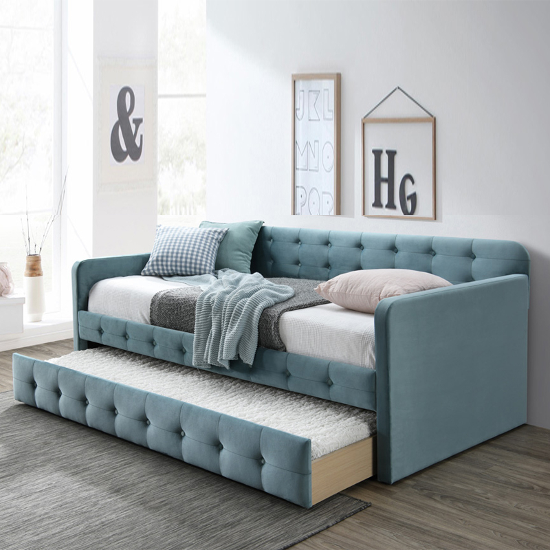Furniture Direct SCRALET Single Size Daybed pull out bed With Trundle ...