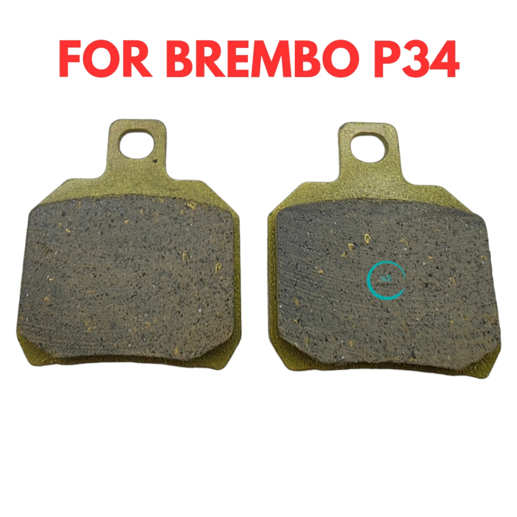 BREMBO DISC PAD P34 2 POT PAD DISC P34 2 POT DISK PAD P34 2 POT PAD ...
