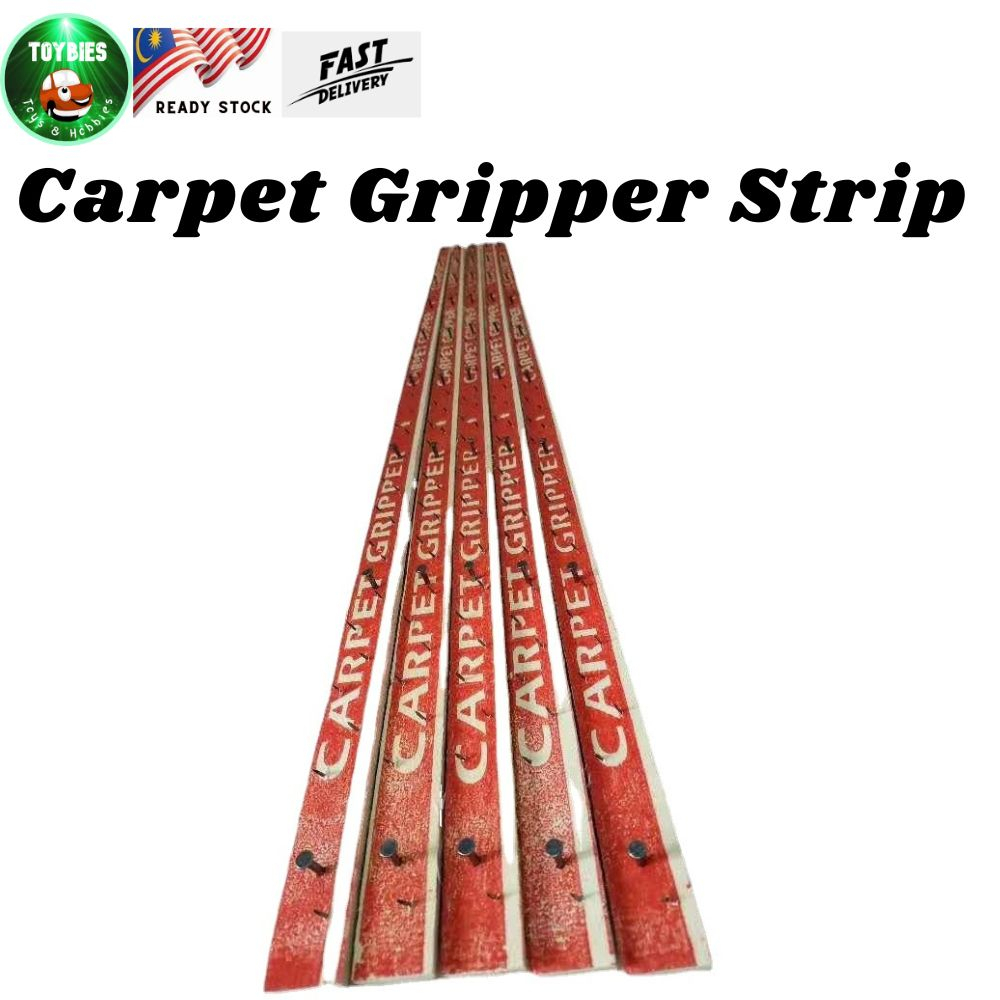 Tufting Gripper Carpet Gripper Strip Tufting – Length 60CM/2FT | Shopee ...
