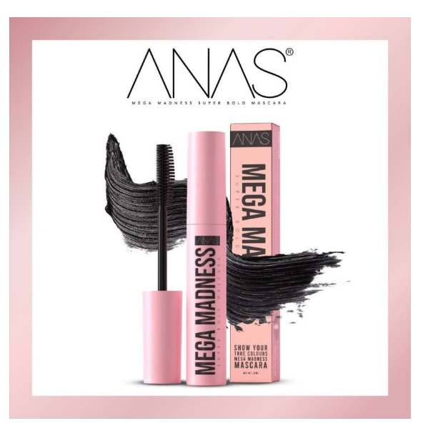 Anas Mega Ultra Madness Super Bold Volume Mascara Cosmetic | Shopee ...