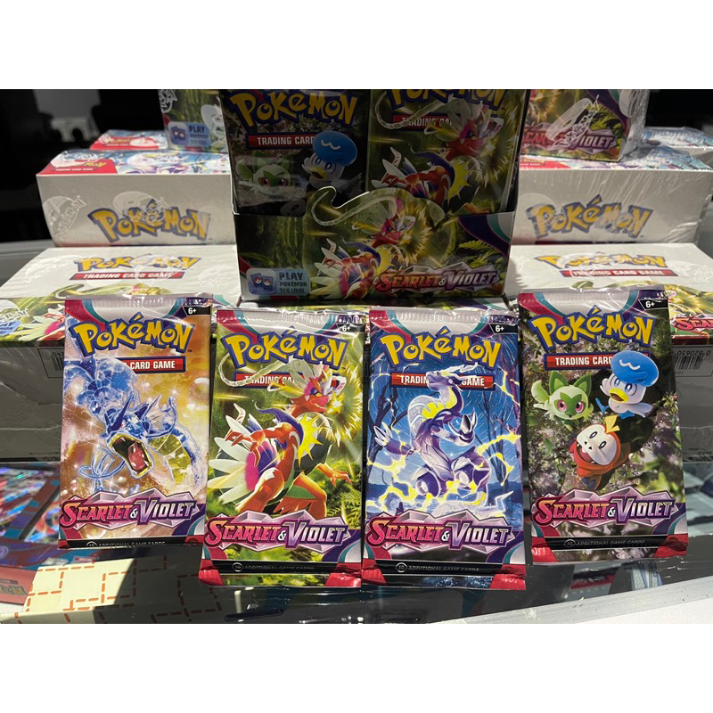 PTCG Scarlet&Violet Booster pack ENG Ver | Shopee Malaysia