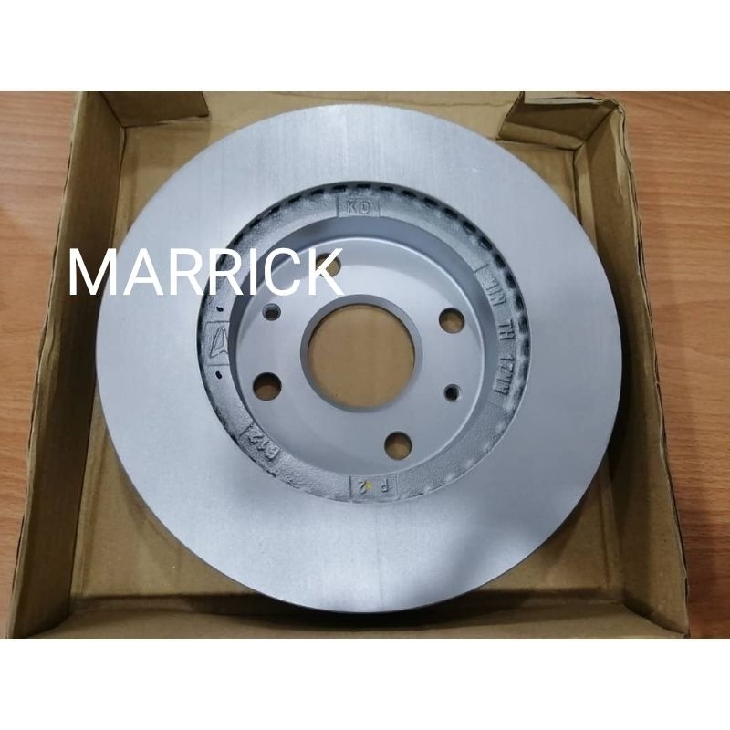 Perodua Myvi Lagi Best Bezza Axia disc rotor front Genuine | Shopee ...
