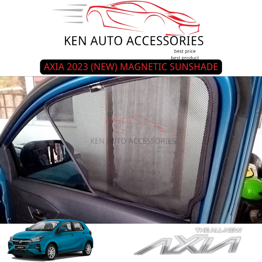 AXIA 2023-2024 (NEW) MAGNETIC SUNSHADE / SUN SHADE / MIRROR COVER / SUN ...