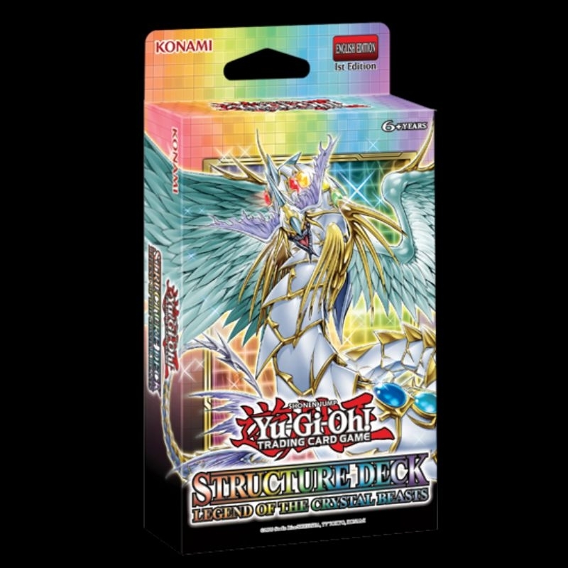 Yugioh sd44 structure deck:Legend of the crystals | Shopee Malaysia