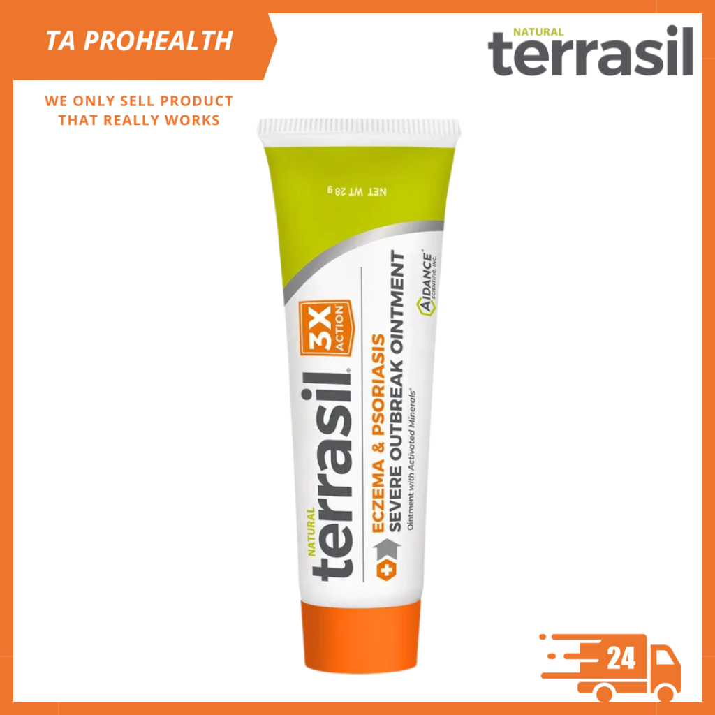 Terrasil Ointment Eczema & Psoriasis | Infection | Ringworm | Jock Itch ...