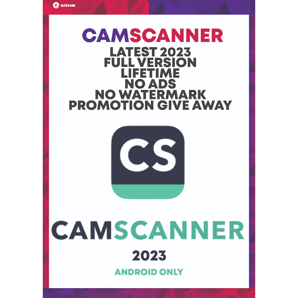 LATEST CamScanner 🔥🔥 [Full Version] [Lifetime] [No watermark] [No Ads ...