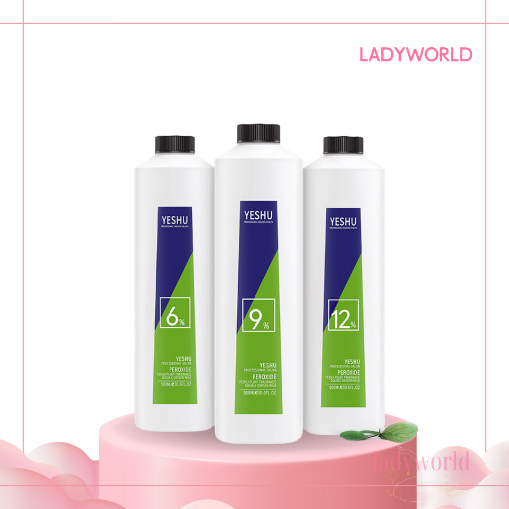 Yeshu Hair Color Peroxide Developer 3% 6% 9% 12% 900ml Peroxide Salon ...