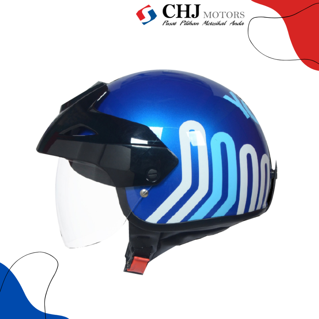 Helmet X-DOT G-118 YOLO Light Blue | Shopee Malaysia