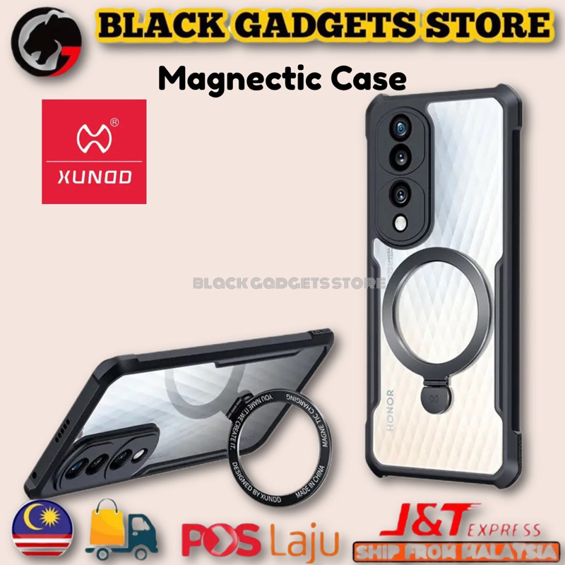 Honor 70 5G XUNDD Magnetic Holder Protection Shockproof Case Cover ...