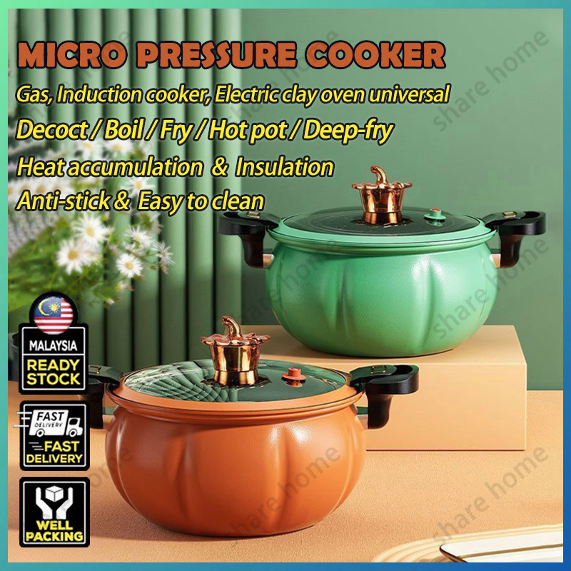 Micro Pressure Cooker Non Stick Cooking Pot Mini Pressure Cooker Soup ...