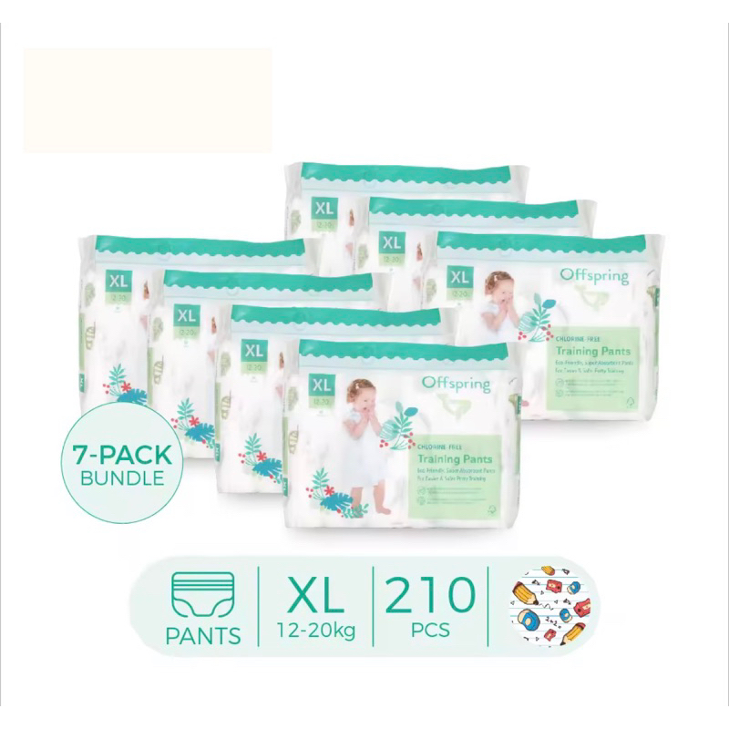 Offspring Fashion Diapers pants XL (30 pcs / 180pcs) | Shopee Malaysia