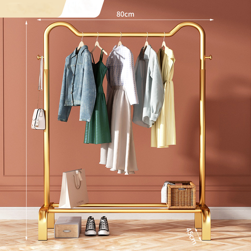 Single Pole Strong Steel Laundry Rak Baju Rack Cloth Hanger Cloth Rack ...
