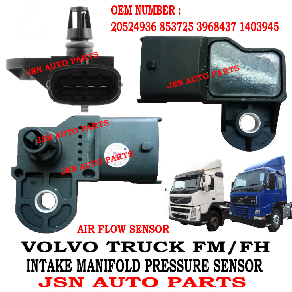 AIR FLOW SENSOR VOLVO FM/FH V1 V2 V3 FM10 FM12 FM13 20524936 LORRY ...