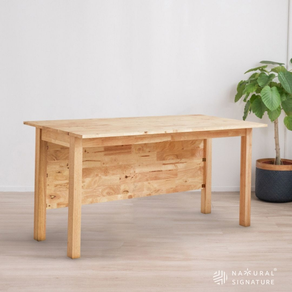 Natural Signature 4760T Campos 1500 Workstation/Solid wood/Wooden Table/ Study&Workinig Desk ...