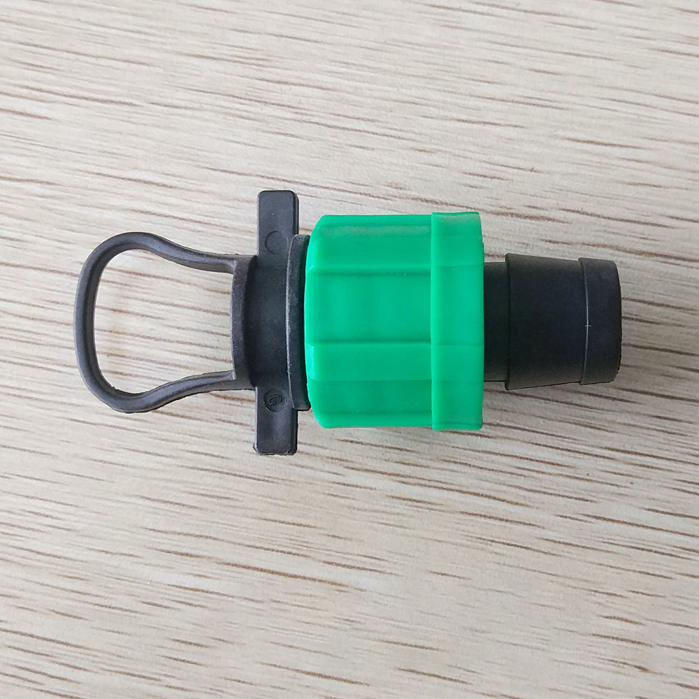 Drip tape lock-type plastic plug for agricultural irrigation and water ...