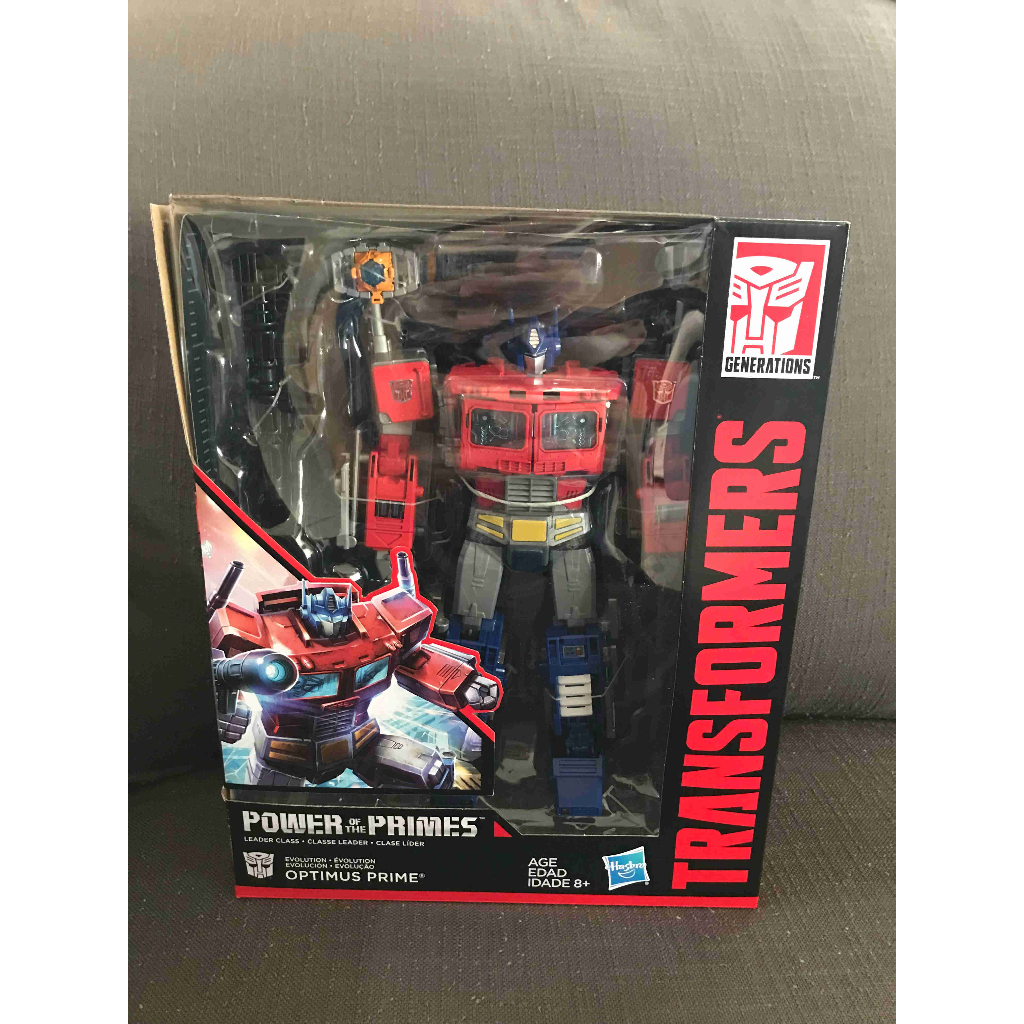 NEW Hasbro Transformers Power of the Primes POTP Leader Optimus Prime ...