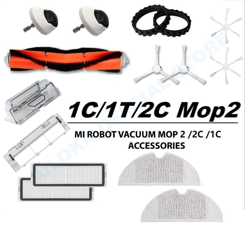 【Accessories】Compatible For Xiaomi Mijia Robot Vacuum Mop 2 / 2C ...