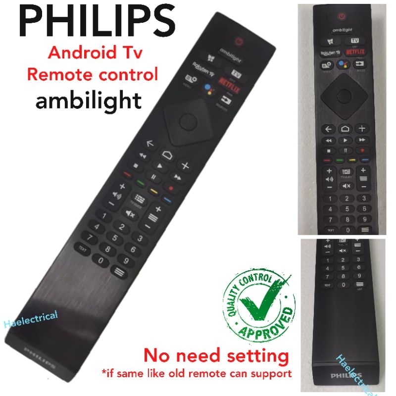 PHILIPS android LED TV Remote control (ambilight) | Shopee Malaysia